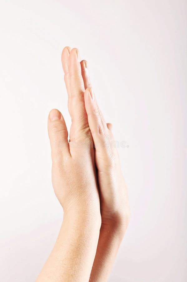 Hands caressing stock image. Image of close, health, beautiful - 6705739