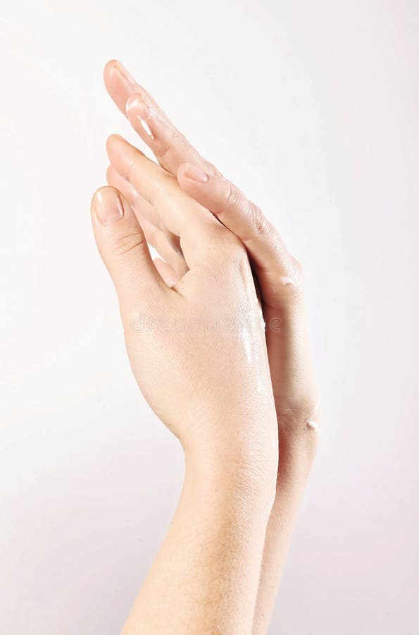 Hands caressing stock image. Image of close, health, beautiful - 6705739