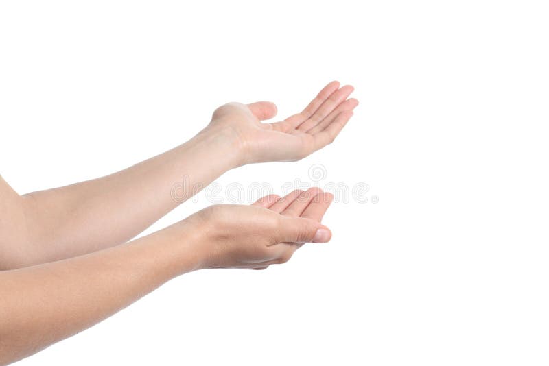 Beautiful Woman Hands Inviting To Come in Stock Photo - Image of hands ...