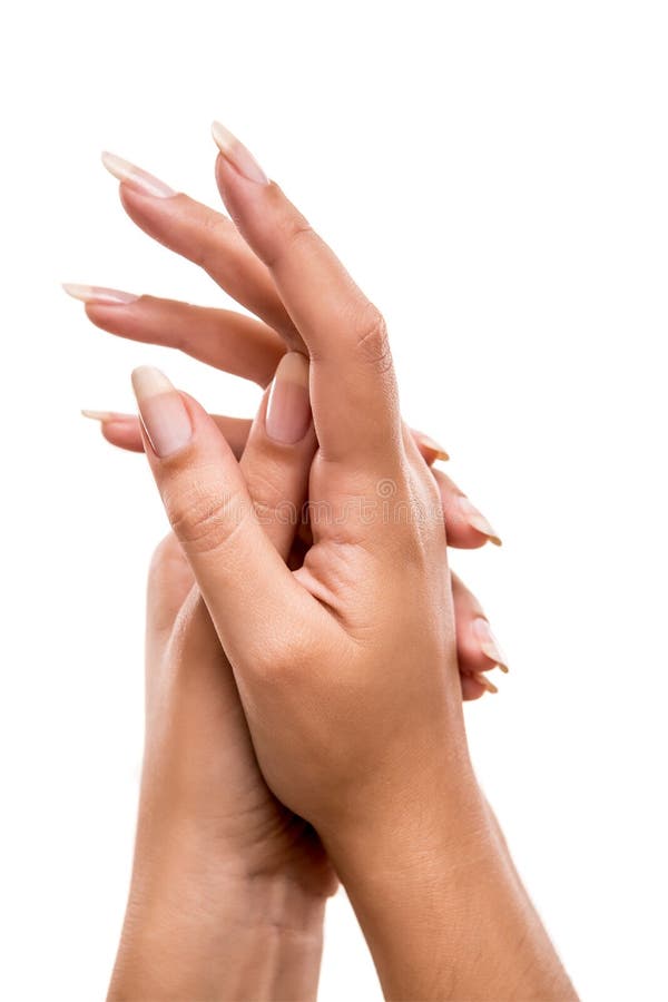 Beautiful hands and nails stock image. Image of caucasian - 16800645