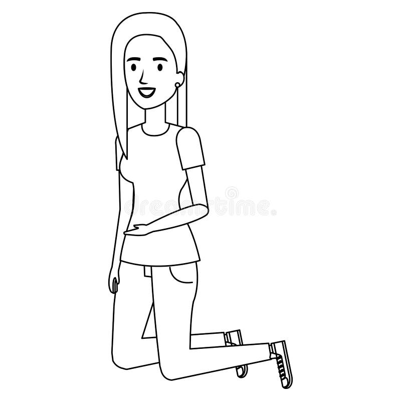 Kneeling Face Stock Illustrations – 246 Kneeling Face Stock ...