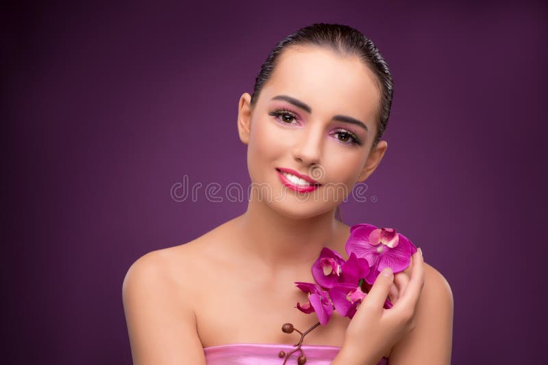 The Beautiful Woman in Make Up Concept Stock Image - Image of lady ...