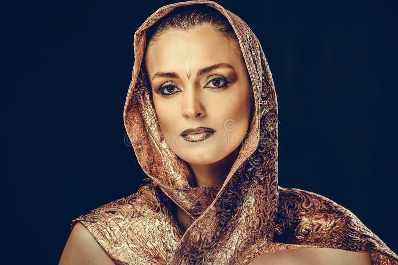 Beautiful Woman with Make-up Stock Photo - Image of glamor, attractive ...