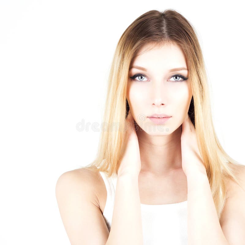 235 Woman Healthy Skin Hands Around Face Stock Photos - Free & Royalty ...