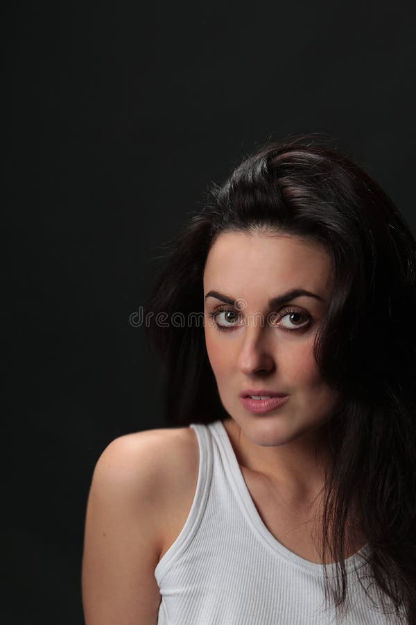 Beautiful woman portrait stock image. Image of adult - 13212357