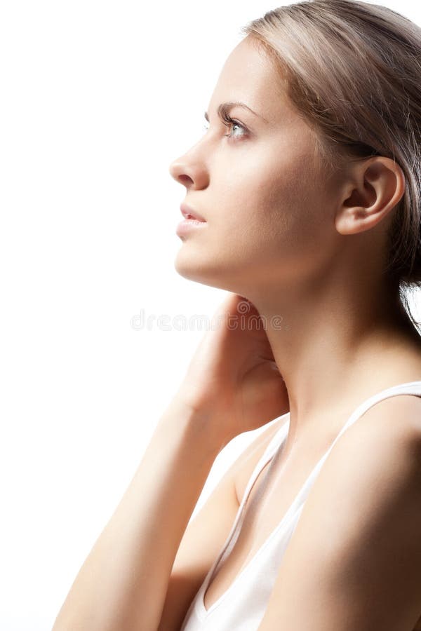 27,442 Beautiful Woman Profile Portrait Studio Stock Photos - Free ...