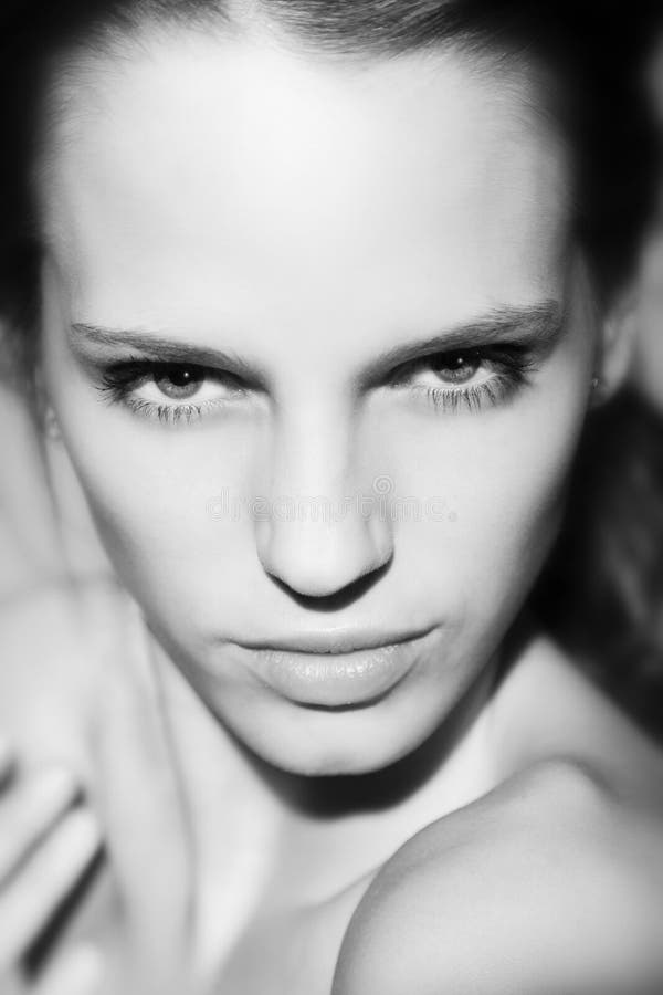 Beautiful woman portrait stock image. Image of beautiful - 40918255