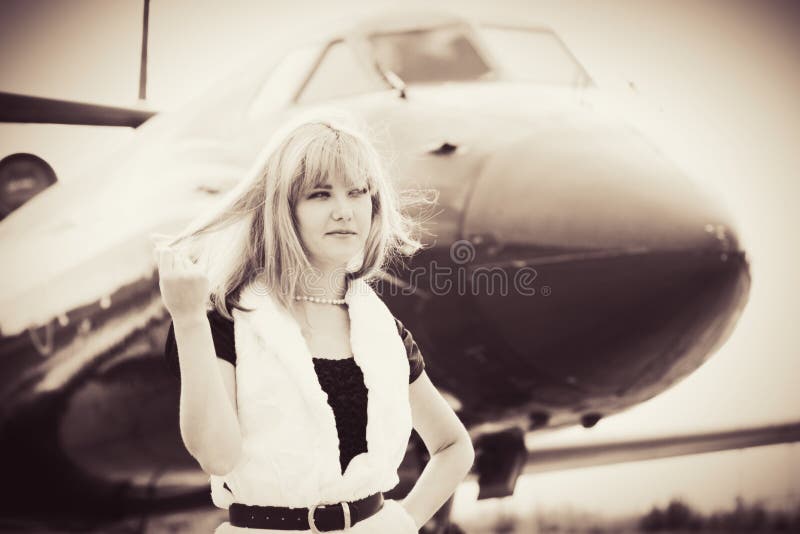 Beautiful woman stock image. Image of journey, pinup - 43059815