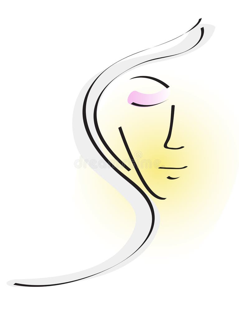 Stylized Face Mouth Stock Illustrations – 1,010 Stylized Face Mouth ...