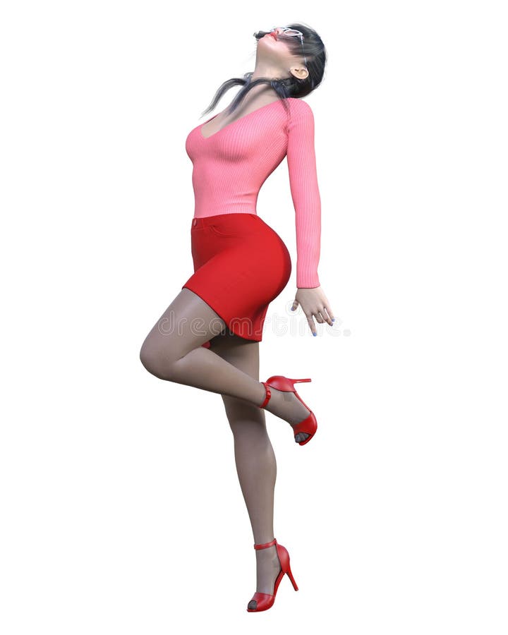 Office Pantyhose Stock Illustrations 23 Office Pantyhose Stock