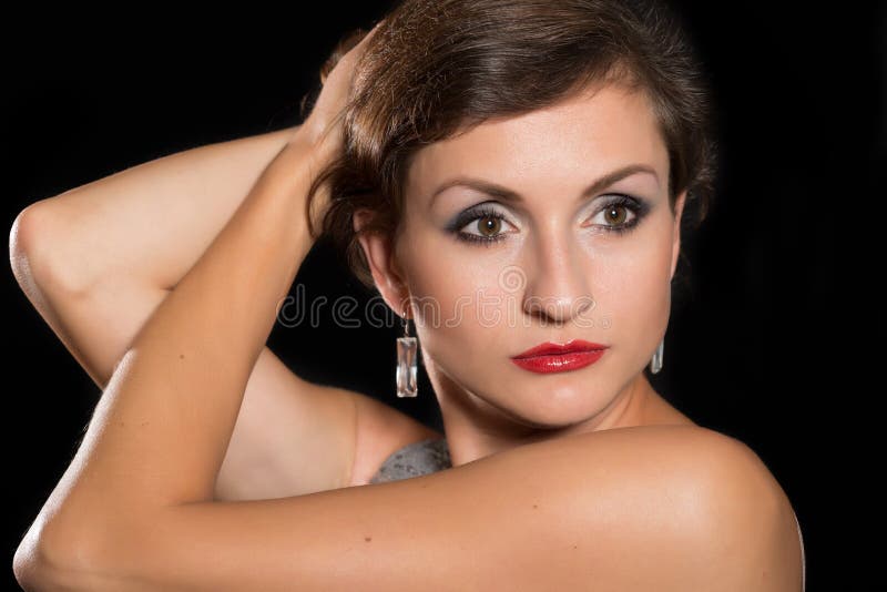 Beautiful woman stock photo. Image of eyes, charming - 20081484