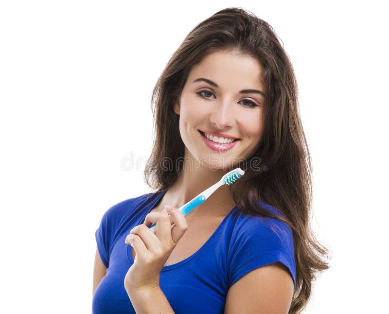 2,020 Young Pretty Female Holding Toothbrush Stock Photos - Free ...