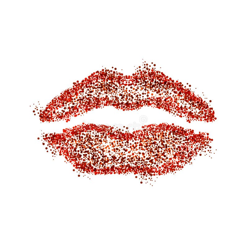 Beautiful womans lips stock vector. Illustration of kiss - 57385362