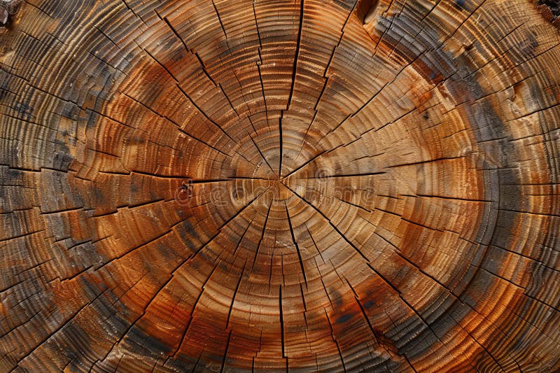 Beautiful Wood Grain Background with Circle Rings, Wood Texture for ...