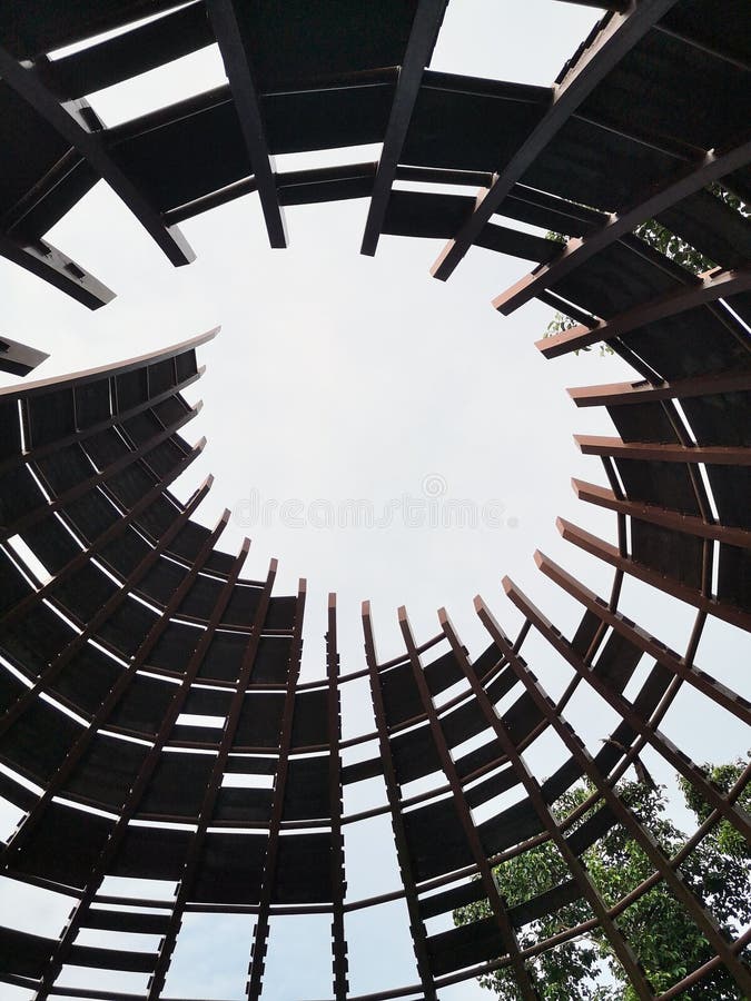 Beautiful Wooden Buildings Structure Stock Photo - Image of ...