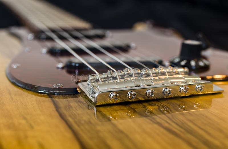 Custom electro guitar stock photo. Image of electro - 113379082