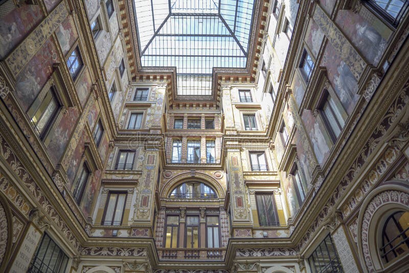 Beautiful Work of Art in the Center of Rome Stock Photo - Image of ...