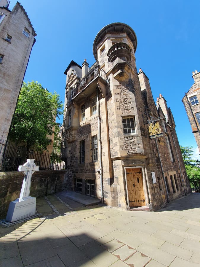 Beautiful Writers Museum Edinburgh Editorial Photo - Image of edinburgh ...