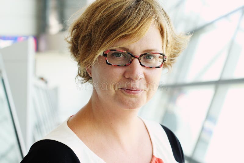 Beautiful 35 Years Old Woman Stock Photo - Image of european, fashion ...