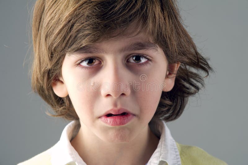 A Young Kid in a Spiritual Peaceful Moment Praying Stock Photo - Image ...