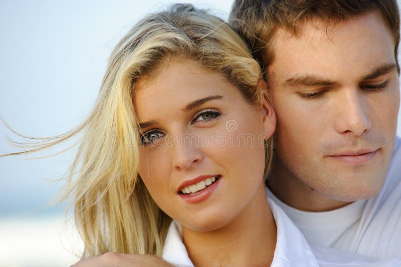Beautiful young couple stock image. Image of blonde, cute - 15063529