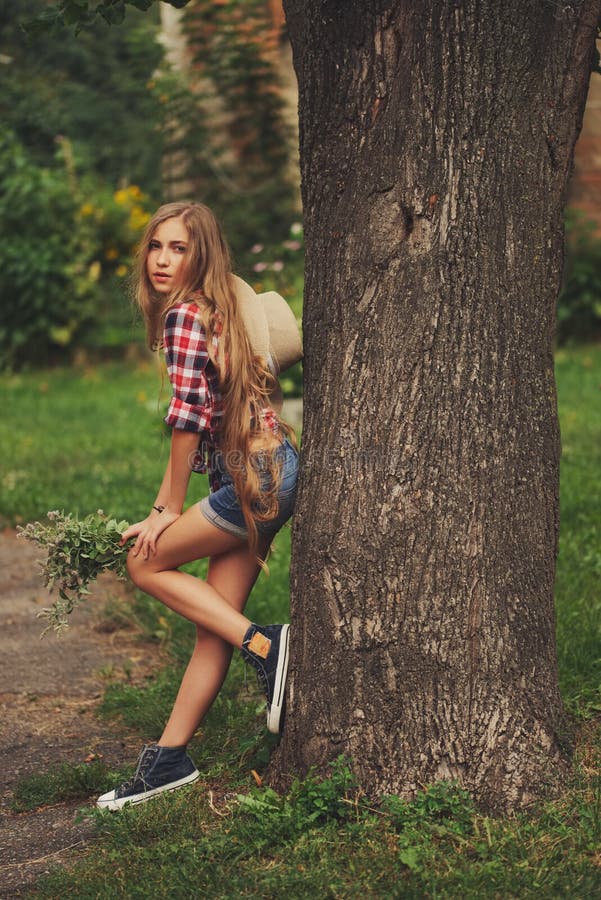 Beautiful Young Blond Cowgirl Stock Image Image Of Sensual Cowgirl