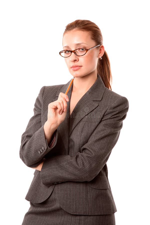 Female Executive stock image. Image of caucasian, attractive - 767277