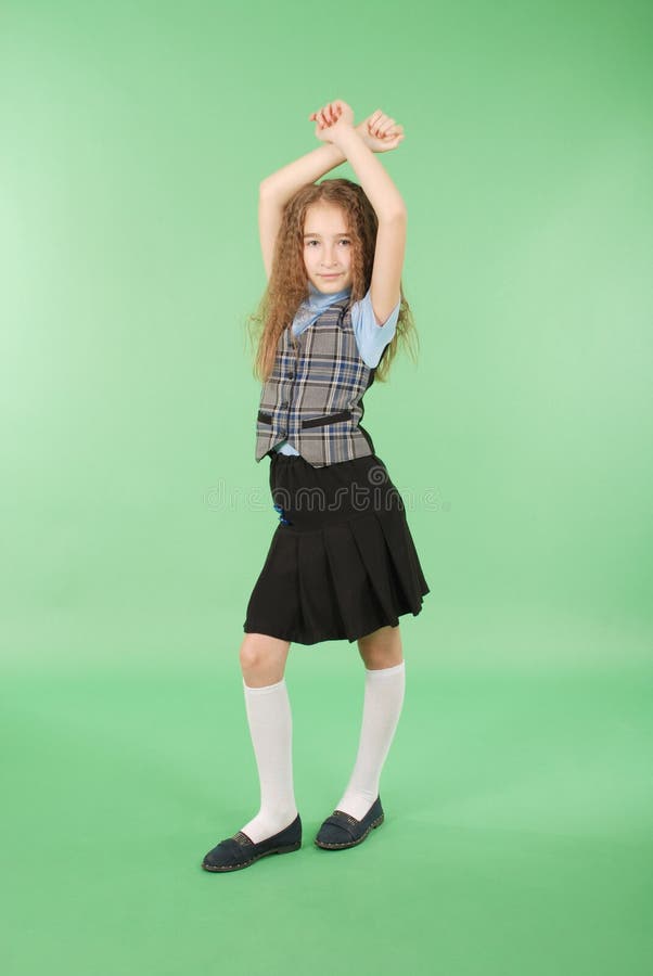 Beautiful Young Girl In School Uniform Stock Image - Image of pretty ... Beautiful Young Girl In School Uniform Stock Image - Image of pretty ...