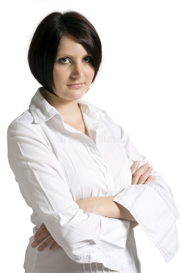 Mature Professional Woman Standing in the Sun Stock Photo - Image of ...