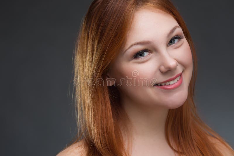Beautiful Red Haired Girl Stock Image Image Of Woman 74159745