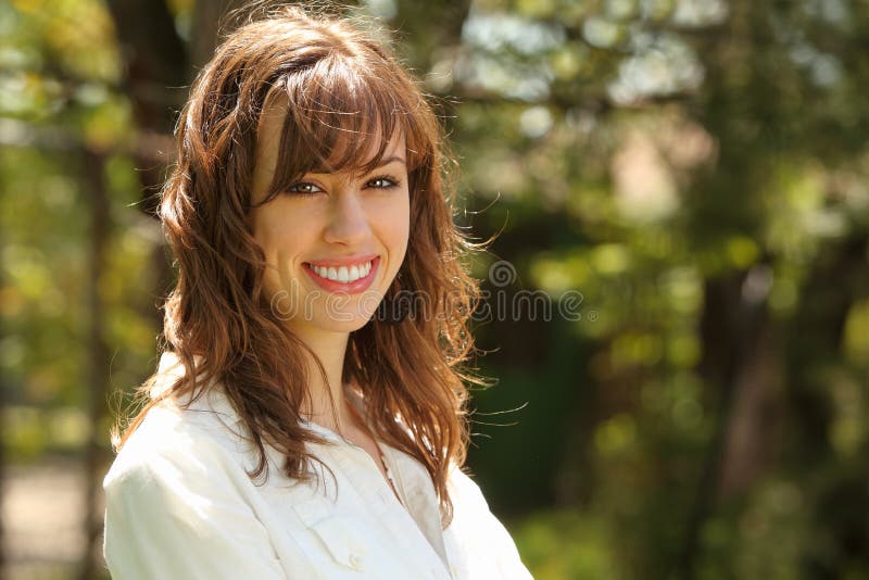 Adventurous Woman with Fedora Stock Photo - Image of caucasian, cute ...