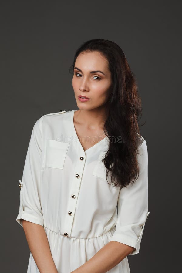 Beautiful Young Women Posing In Studio Stock Photo - Image of beautiful ...