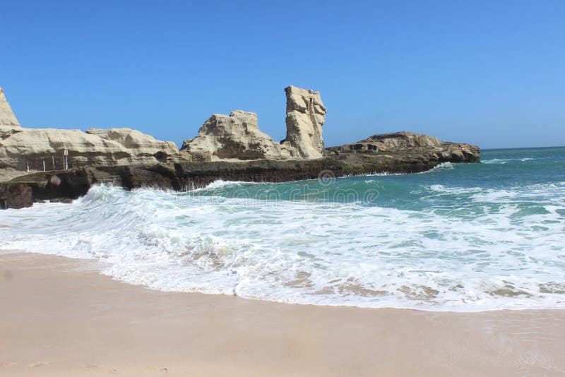 Beautifull Beach in the Country from Indonesia Stock Image - Image of ...