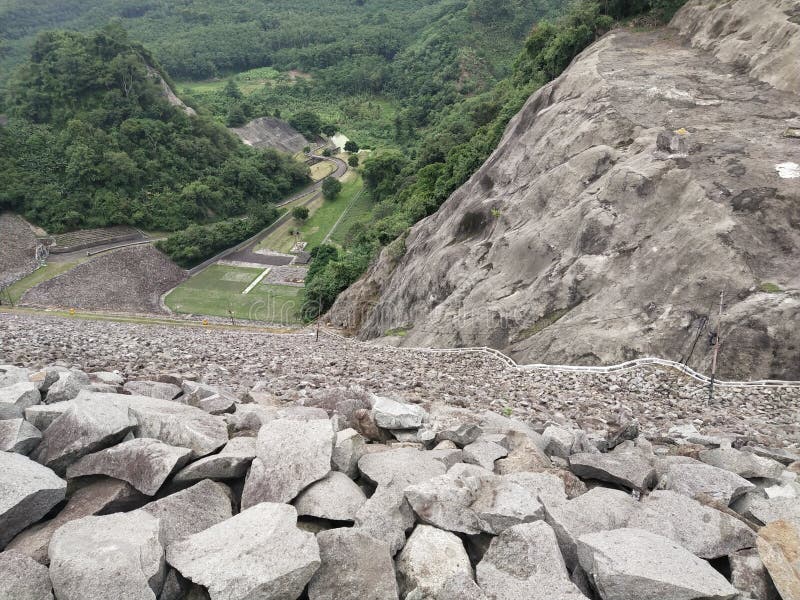 Beautifull Moment in the Cirata Stock Photo - Image of valley, soil ...