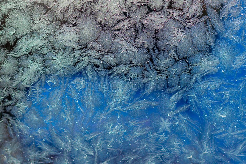 Beautifull Texture of Ice Surface. Macro Shot. Stock Image - Image of ...