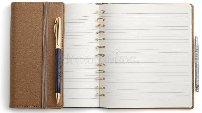 A Beautifully Arranged Composition Featuring Wedding Rings, a Pen, and ...