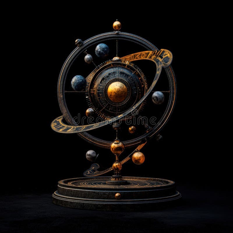 A Beautifully Crafted Model of the Solar System Featuring Planets and ...