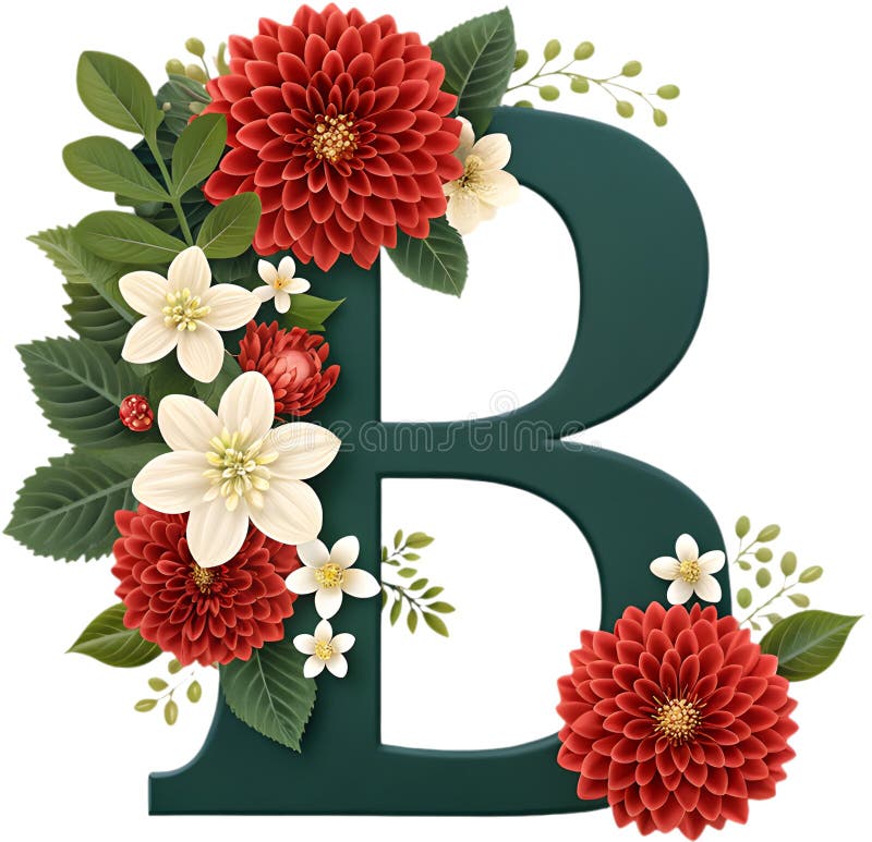Floral Ornamental Letter B Stock Photos - Free & Royalty-Free Stock ...