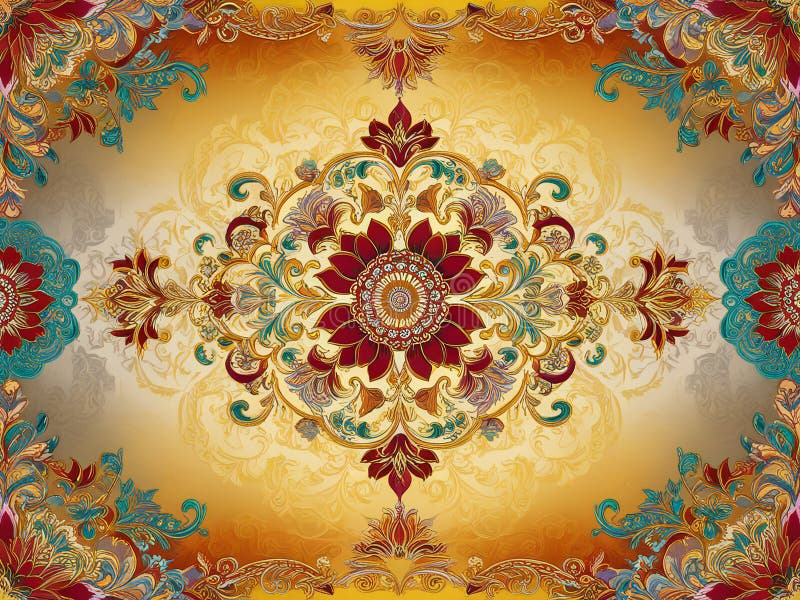 Traditional Thai Background with Cultural Elements for Graphic Design ...