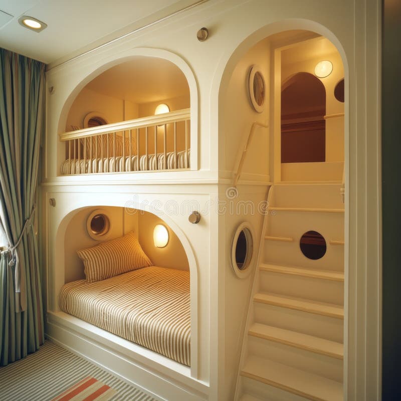 It is a Type of Bunk Bed that Features Stairs for Easy Access Up To it ...