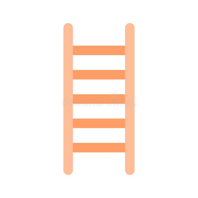 Beautifully Designed Trendy Icon of Ladder, Construction Ladder Vector ...