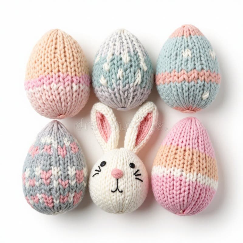 Beautifully Illustrated Easter Eggs with Creative Designs Stock ...