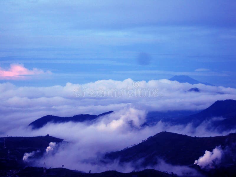 Beautifully Mountain in Dieng Stock Photo - Image of beautyfull ...
