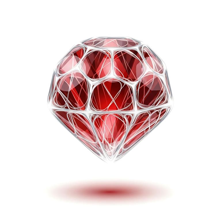 Geometric Design Ruby Stock Illustrations – 9,388 Geometric Design Ruby ...