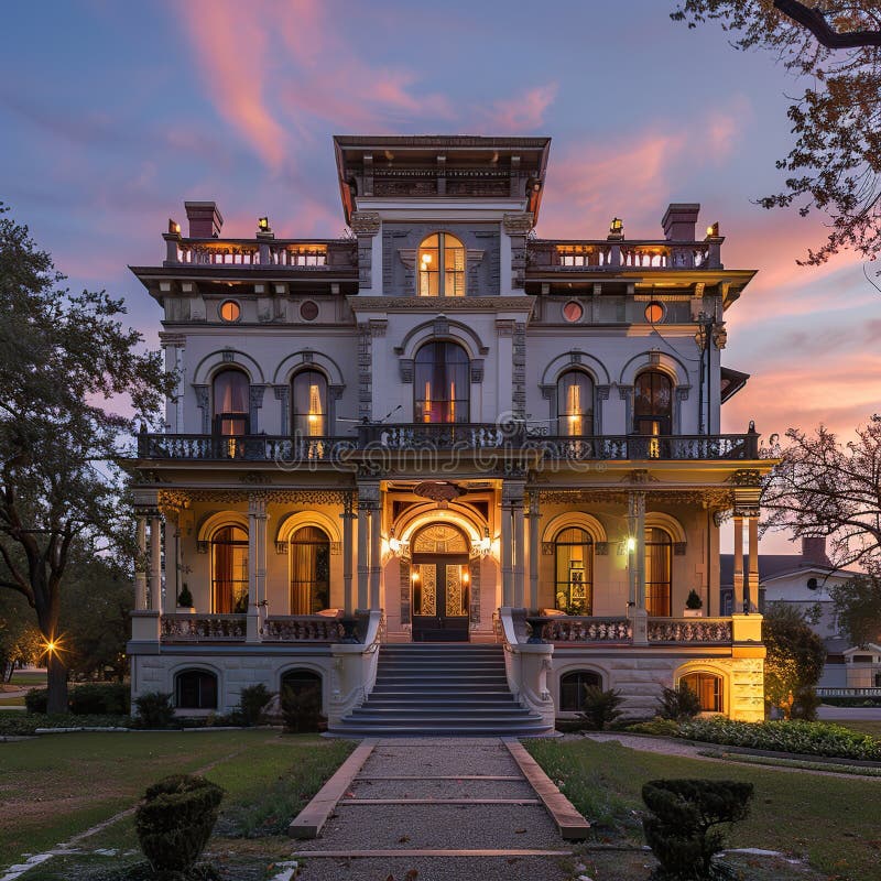 Beautifully Restored Historic Mansion Combining Classic Architectural ...