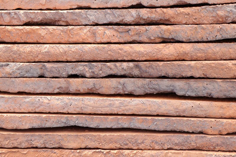 A Beautifully Textured Stack of Weathered Wooden Slabs or Planks with ...