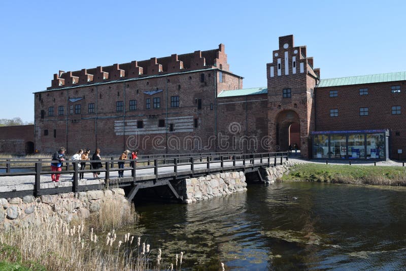 Beautiufl Medieval Castle Malmo Sweden Editorial Image - Image of ...