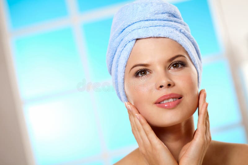 Beauty stock image. Image of refined, cosmetology, shoulders - 22107723