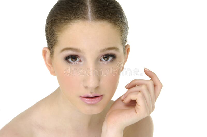 Beauty stock image. Image of calm, freshness, caucasian - 8194927