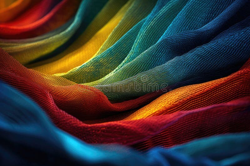 Beauty of Abstract Forms and Textures. Generative AI Stock Illustration ...